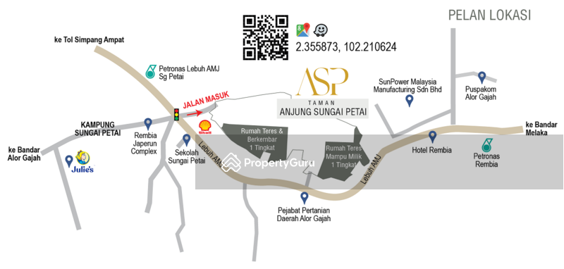 Taman Anjung Sungai Petai details, semi-detached house for sale and for ...