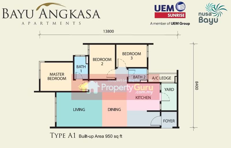 Bayu Angkasa Apartments @ Nusa Bayu details, apartment for sale and for ...