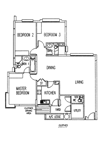 The Rivervale Condo Floor Plan | Viewfloor.co